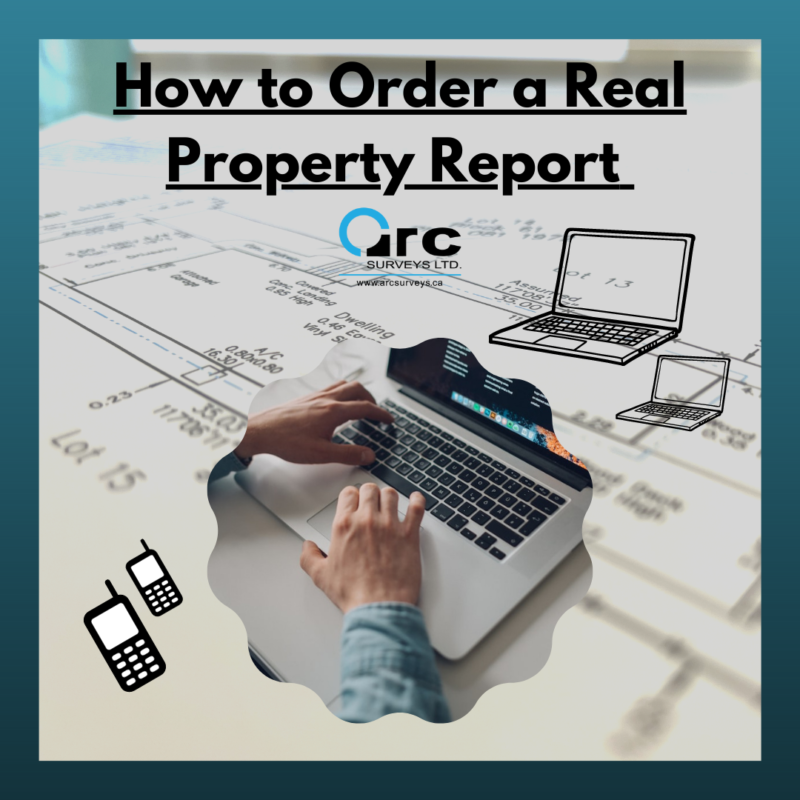 Ordering a Real Property Report with Arc Surveys